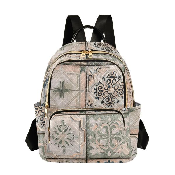 ・Size:The small size of the laptop backpack women is 10.23x5.1x12.59 inches,the medium size is 11.41x6.1x14.17 inches,an...