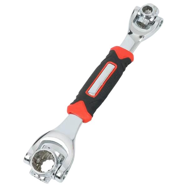 ・Adjustable Ratchet Mechanism: The included ratcheting adjustable wrench enhances efficiency with smooth operation and q...