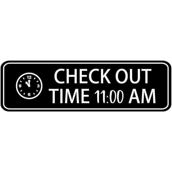 ・【Optimal Size ＆ Durable Acrylic Construction】：Crafted from 2mm thick, durable acrylic plastic, this 3x10 inch sign offe...