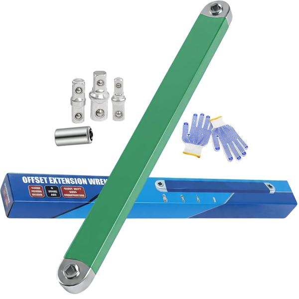 ・【Engineered for Extreme Confined Spaces】Tackle the most inaccessible bolts with precision. This specialized off set ext...