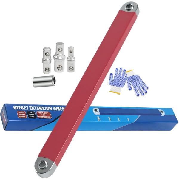 ・【Engineered for Extreme Confined Spaces】Tackle the most inaccessible bolts with precision. This specialized off set ext...