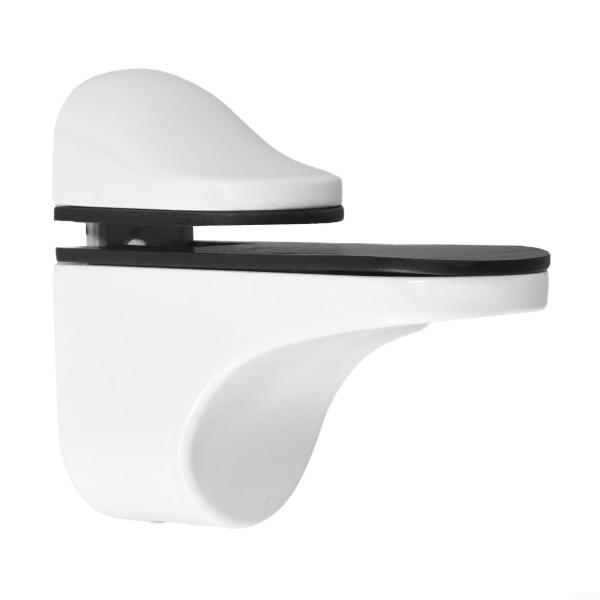 ・[FLEXIBLE ADJUSTMENT] Designed to support glass shelves between 3mm and 22mm thick, these adjustable brackets fit seaml...