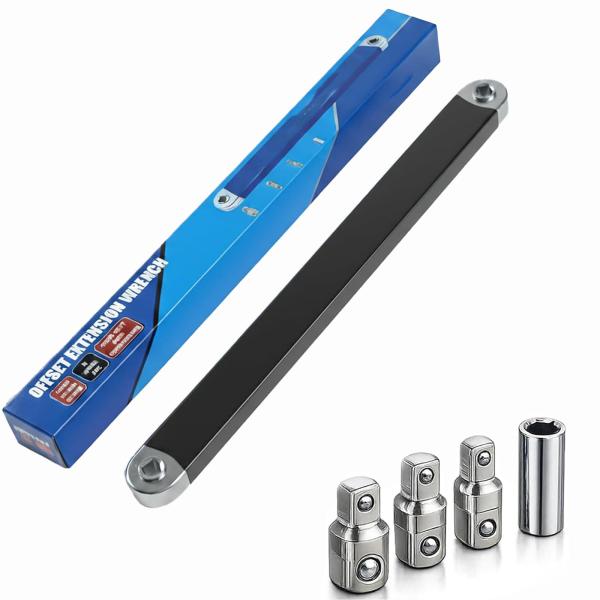 ・【Impact Ready ＆ 53 Ft-lb Torque】: Rated for 53 ft-lb (72Nm) torque. Engineered with a reinforced high-carbon steel chai...