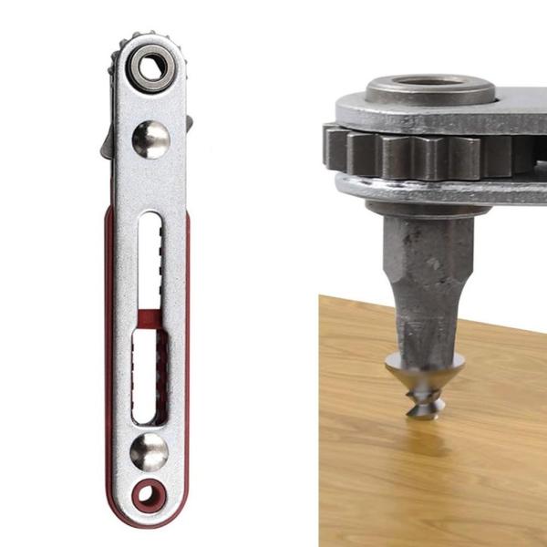 ・【Dual Drive】This ratchet wrench is designed for use with any 1/4 hex shank screwdriver bits and 1/4 square drive socket...