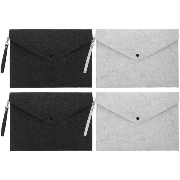 ・Document holder bag--made of environmentally friendly felt material, , anti-tear, wear, save time long, can be stored e...