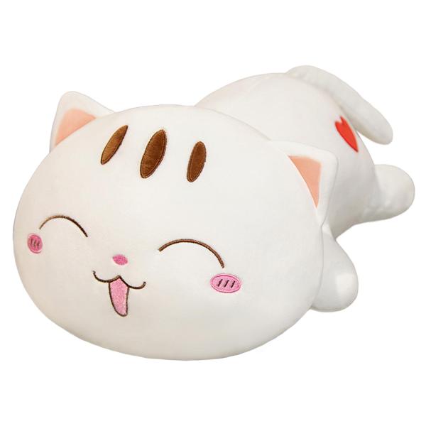 ・【Sweet cat】The cute cuddly cat loves to be cared for and to cuddle with you. The cuddly plush cat is cute for everyone ...