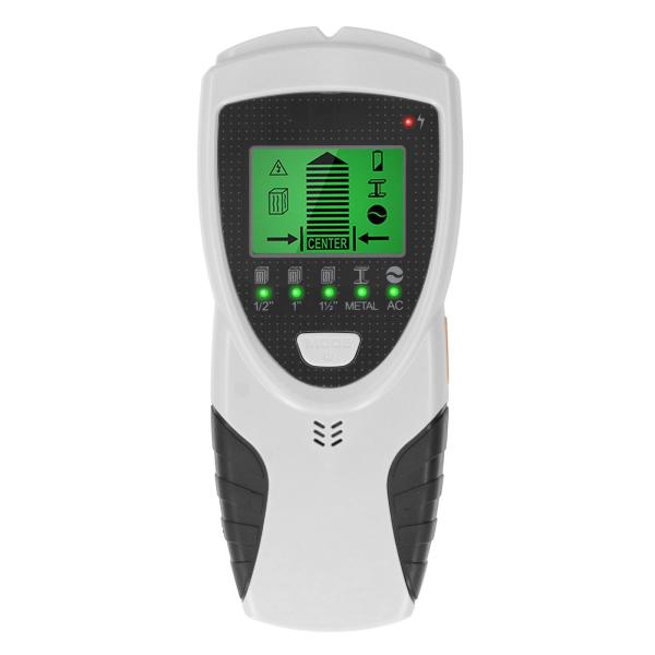 ・Multifunctional Detection Modes: Detects center positions of wood stems, metal components, and live AC wiring within wo...