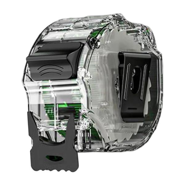 ・High-Visibility Design: The measuring tape features a fluorescent green coating for maximum contrast, ensuring clear re...