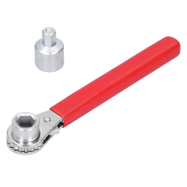・【Effortless Access】 - This ratchet battery terminal wrench is expertly designed to recessed battery terminals and hard-...