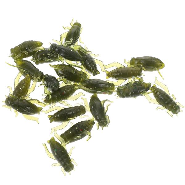 ・Plastic fishing bait:made of pvc material, which is durable and safe to use, without unpleasant smell,fishing equipment...