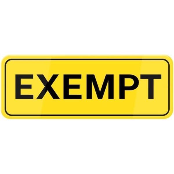・【Optimal Size ＆ Durable Acrylic Construction】：Crafted from 2mm thick, durable acrylic plastic, this 3x10 inch sign offe...