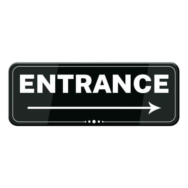 ・【Optimal Size ＆ Durable Acrylic Construction】：Crafted from 2mm thick, durable acrylic plastic, this 3x10 inch sign offe...