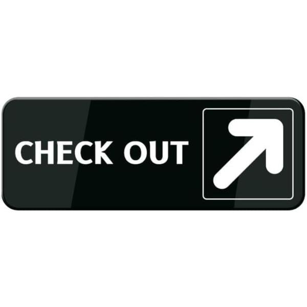 ・【Optimal Size ＆ Durable Acrylic Construction】：Crafted from 2mm thick, durable acrylic plastic, this 3x10 inch sign offe...