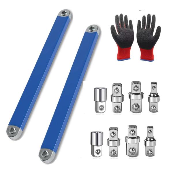 ・【MAXIMIZE ACCESS IN TIGHT SPOTS】 Boasting a slim profile, this 15 Inch Impact Ready Tight Reach Tool slides into crampe...