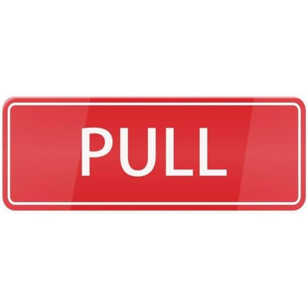 ・【Optimal Size ＆ Durable Acrylic Construction】：Crafted from 2mm thick, durable acrylic plastic, this 3x10 inch sign offe...