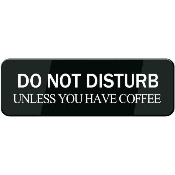・【Optimal Size ＆ Durable Acrylic Construction】：Crafted from 2mm thick, durable acrylic plastic, this 3x10 inch sign offe...