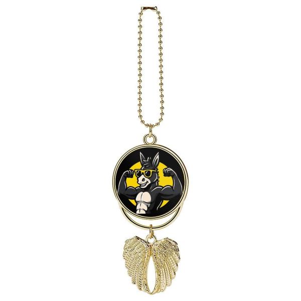 ・Material: Made from zinc alloy materials with a smooth surface finish, this hanging ornament is lightweight yet sturdy....