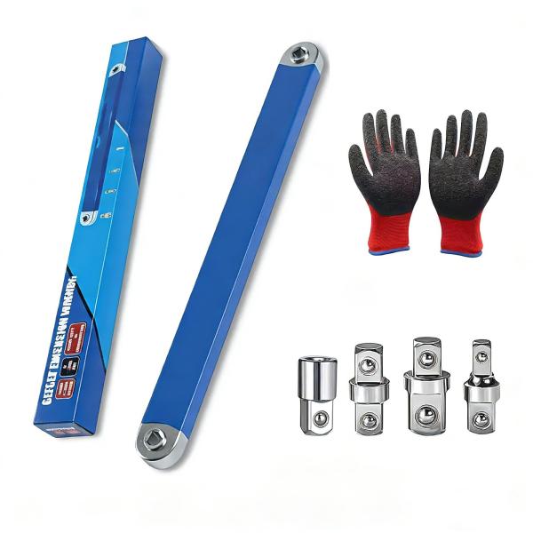 ・【MAXIMIZE ACCESS IN TIGHT SPOTS】 Boasting a slim profile, this 15 Inch Impact Ready Tight Reach Tool slides into crampe...