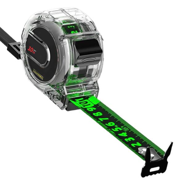 ・Enhanced Readability Design: This tape measure provides clear markings and a double-sided precision scale, enabling use...