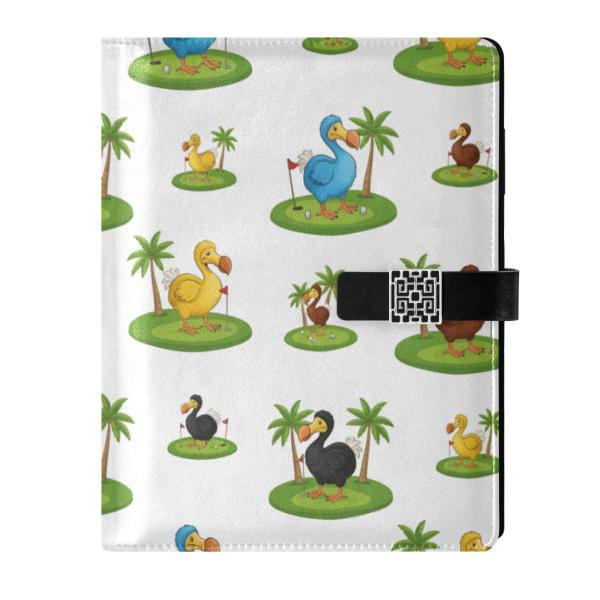 ・Elegant ＆ Secure Design: Crafted from premium PU leather, this notebook offers a sleek look and durable feel. The secur...
