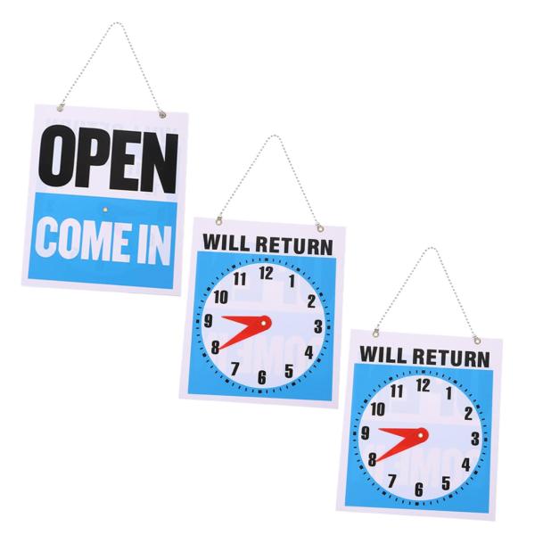 ・Reversible open signs--simple style design, with a creative look, bring you a different visual impression,open sign dec...