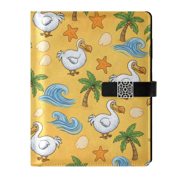・Elegant ＆ Secure Design: Crafted from premium PU leather, this notebook offers a sleek look and durable feel. The secur...