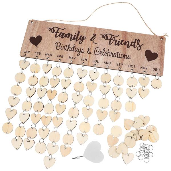 ・Practical christmas : this wooden calendar is perfect for reminding the very busy it is also perfect for craft projects...