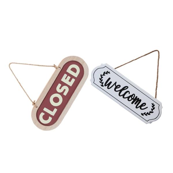 ・Office open sign:【hanging business sign】this sign clearly indicates whether your business is open or closed, greatly en...