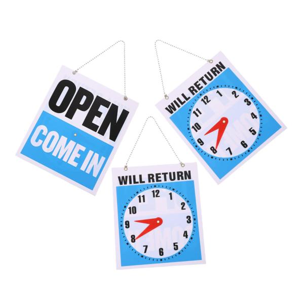 ・Wall mounted open signs:owning the strong wear and break resistance ability, this door sign pendant is very convenient,...