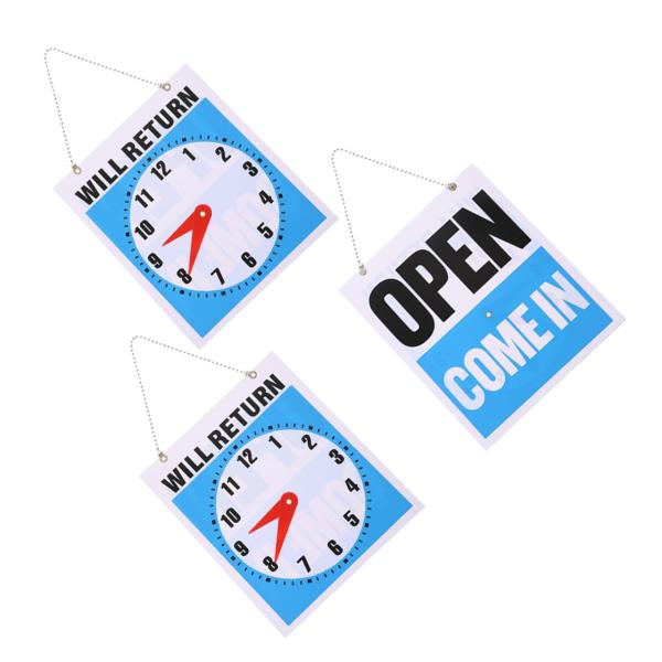 ・Business signs for wall--this door sign can be used in various places, such as office, home, shop, etc,business open si...