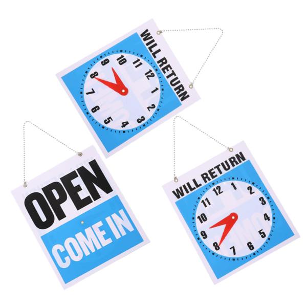 ・Business signs for wall--this door sign can be used in various places, such as office, home, shop, etc,reversible open ...