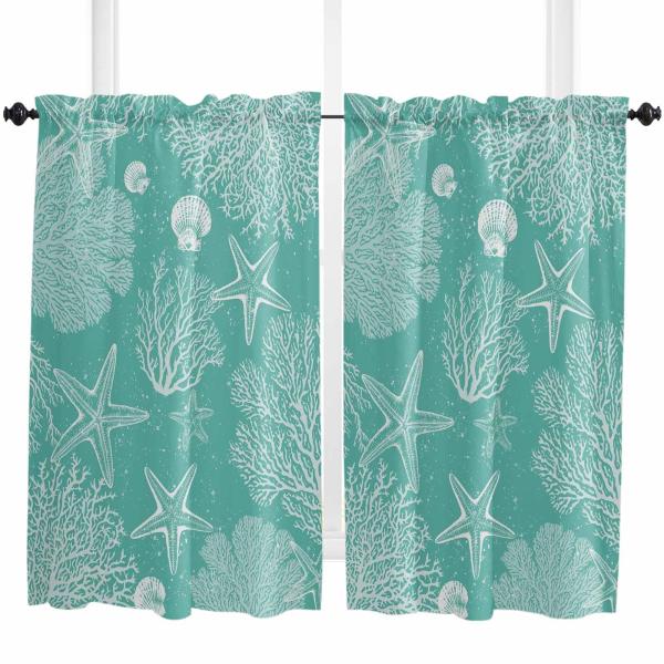 ・Premium Polyester - Debedcor curtains are made from 100% high-quality polyester material, soft and premium, non-fading ...