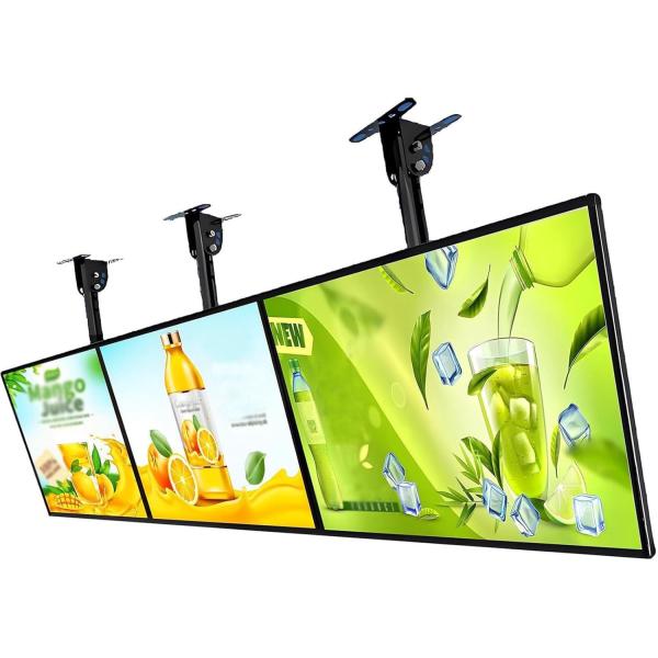 ・EASY POSTER CHANGES: Our LED display features a lightweight design that allows for quick and easy poster updates. Simpl...