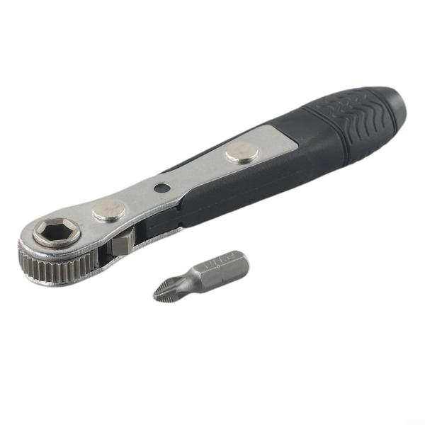 ・【Adjustable Fast Ratchet Wrench】Our 1/4 screwdriver rod features an adjustable fast ratchet wrench design, allowing for...