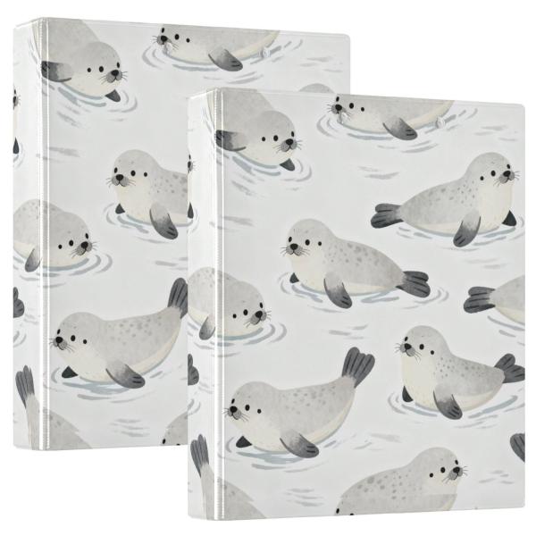 ・Quality Material: This firm 3 ring 1.5 inch binder is made of pvc laminated middle cardboard, this Binder's PVC exterio...