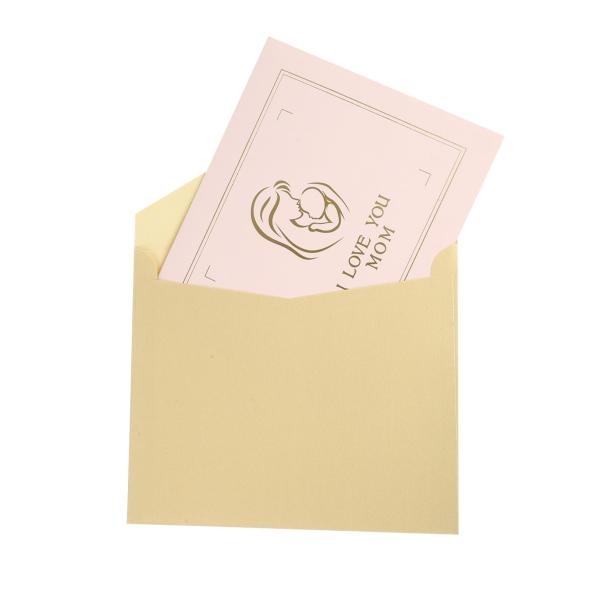・Greeting card for mother's day:the unique design and craftsmanship ensure its popularity and practicality,romantic flow...
