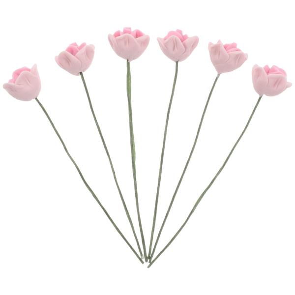 ・Romantic elegance: the soft pink hues of the roses add a romantic and elegant style to your dollhouse, making it feel m...