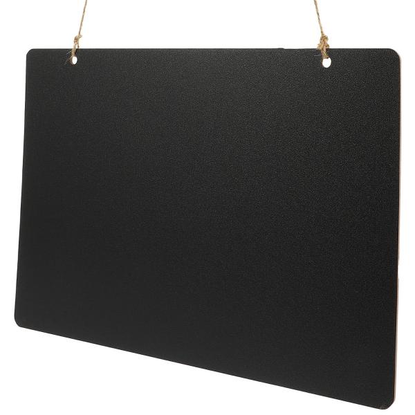 ・Hanging chalk boards to write on--chalkboard sign can be wiped, making it reusable, with a and ,chalkboard door sign・Do...