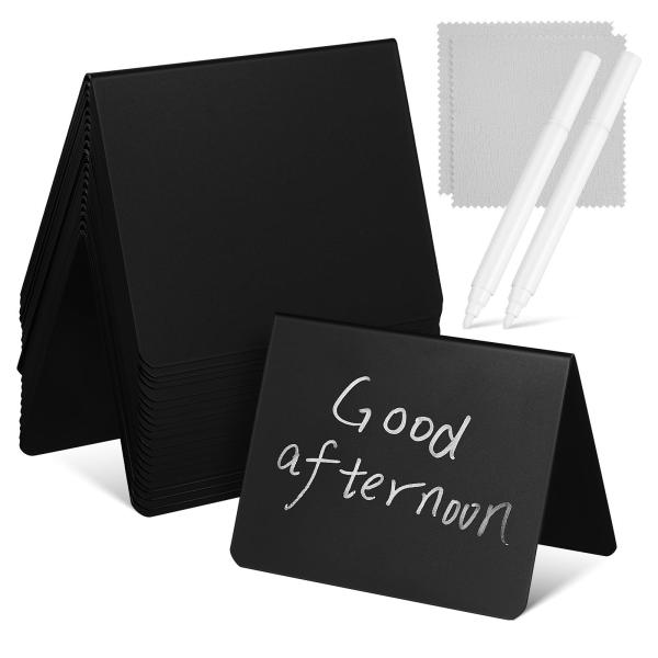 ・Ample accessories: the mini blackboard sign comes with pens and cleaning cloths, making it even more convenient to use,...