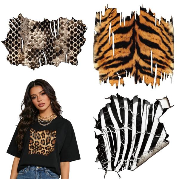 ・What You Can Get -- You will receive 4 heat transfer stickers, featuring 4 different patterns with 1 sheet each, cateri...