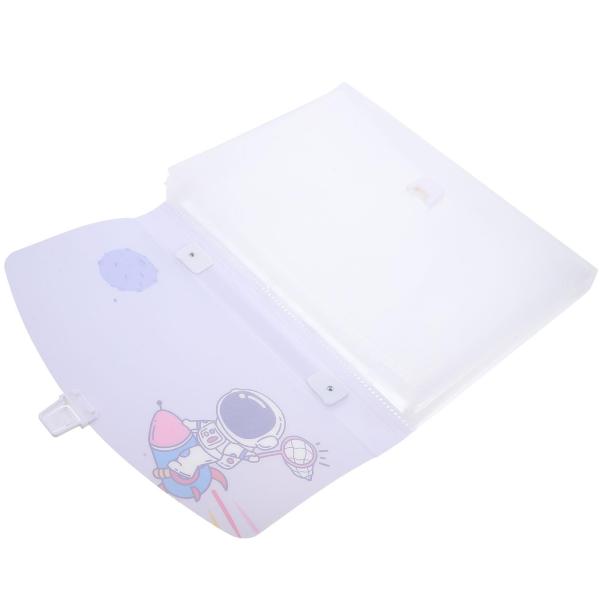 ・Folder holder for desk:this file storage pouch has a large capacity with multiple layers of file organizers to hold of ...