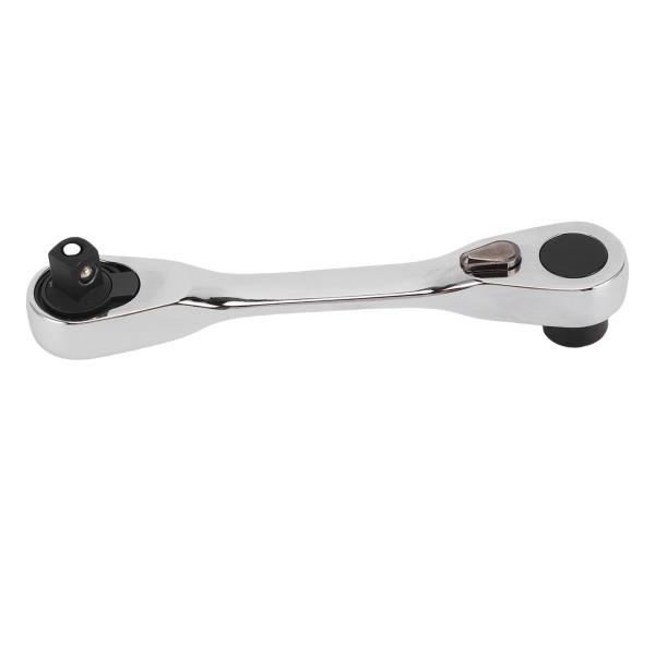 ・[COMPACT DESIGN FOR TIGHT SPACES] This 1/4 inch mini ratchet wrench features a dual head design that allows you to work...