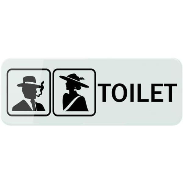 ・【Optimal Size ＆ Durable Acrylic Construction】：Crafted from 2mm thick, durable acrylic plastic, this 3x10 inch sign offe...