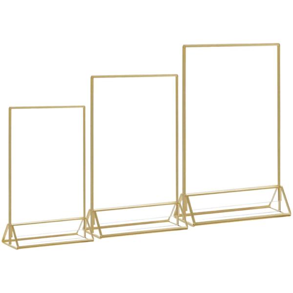 ・Metal base display rack:made of with delicate workmanship, it is smooth, sturdy and ,menu holders・Table menu display ho...