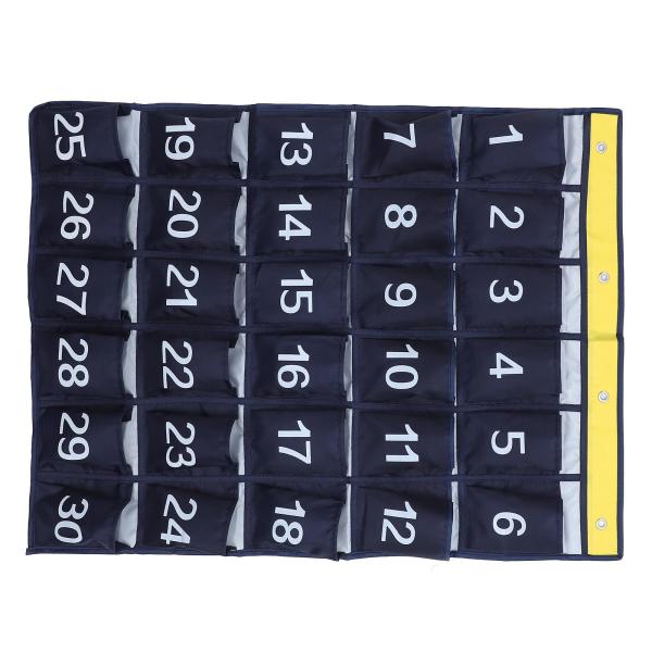 ・Mobile phone holder classroom:each pocket has a number to help you quickly find the corresponding phone or other item,c...