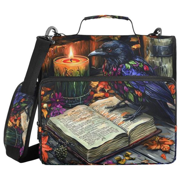 ・Sturdy ＆ Water-Resistant: Crafted from polyester fabric, this file folder bag is designed to withstand daily wear and t...