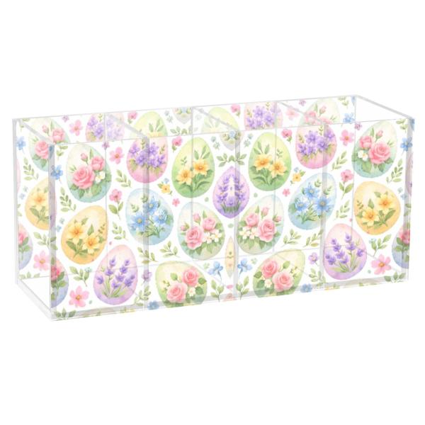 ・【High Quality and Sturdy Material】Our acrylic pen holder is made of high-quality acrylic board, which has a certain imp...