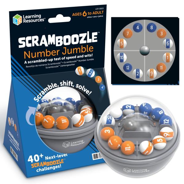 ・BRAIN TEASER PUZZLES: Twist and turn to align balls and solve the number jumble; makes a great addition to brain teaser...