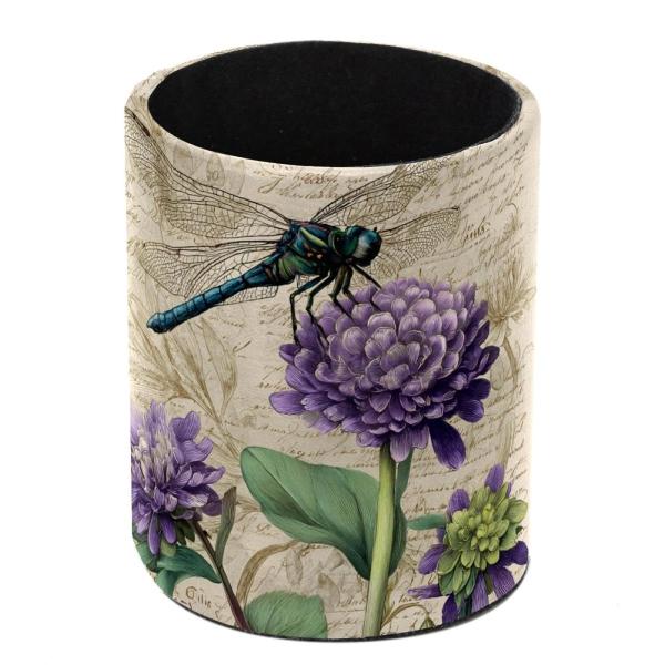 ・Durable Material: This pen holder is made of PVC leather, which is sturdy and wear-resistant, with a firm frame and a c...