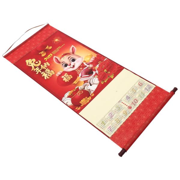 ・Hanging calendar:the printing is clear, and the display is clear, they are designed to be fadeless,lucky chinese calend...